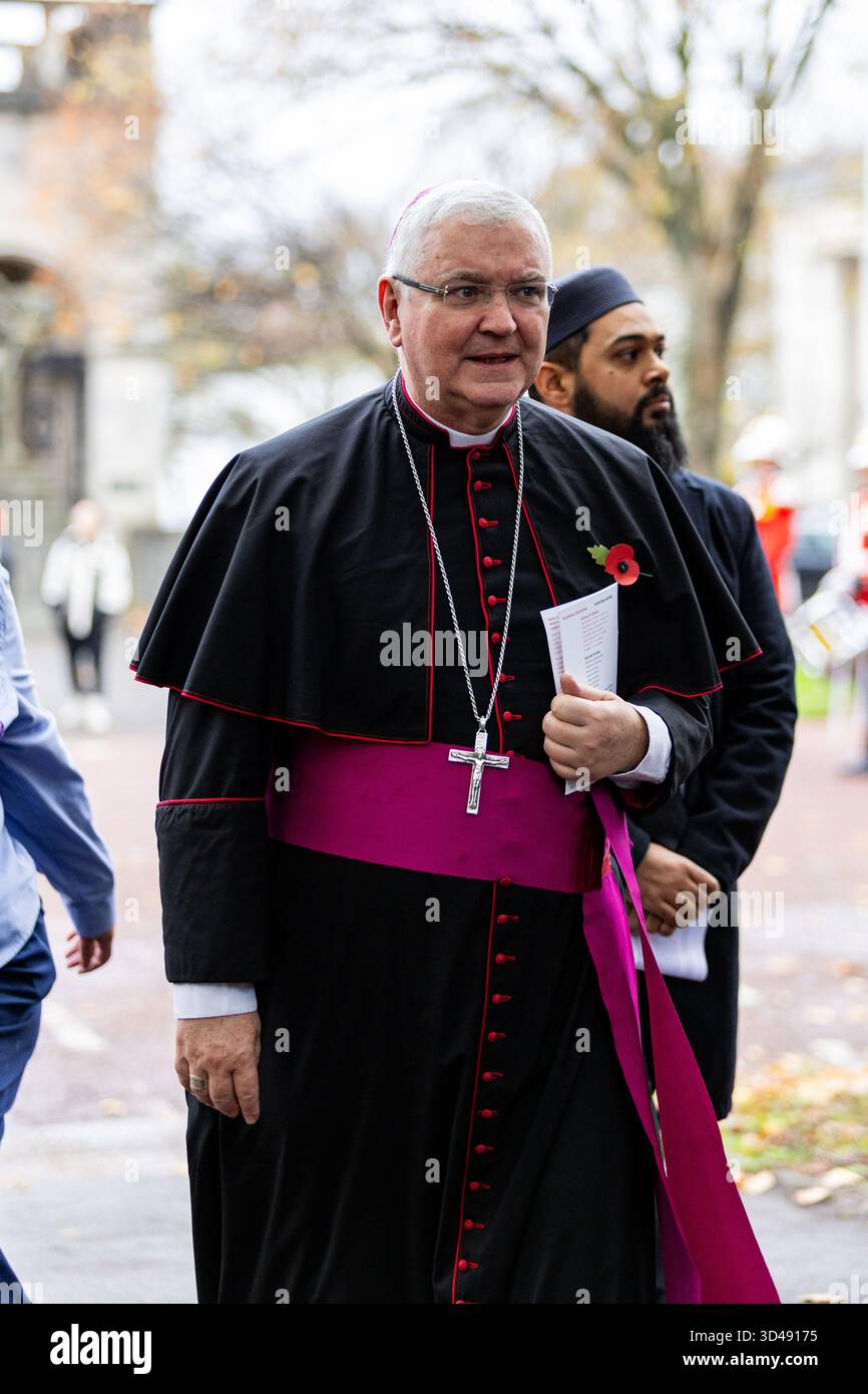 Archbishop of Cardiff-Menevia Mark O’Toole in attendance at Cardiff ...