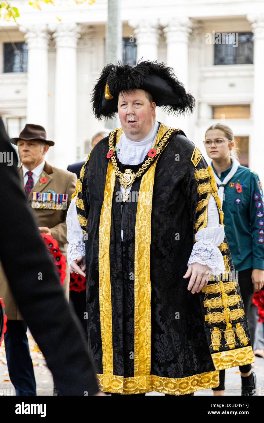 The Rt. Hon. The Lord Mayor of Cardiff Cllr Adrian Robson in attendance ...