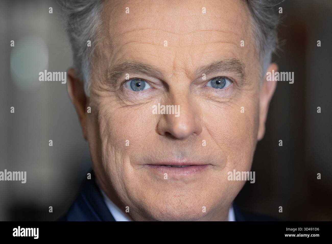 Portrait of French Communist party national secretary Fabien Roussel ...