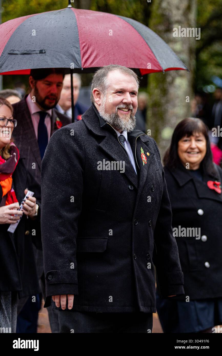 peredur owen griffiths MS in attendance at National Service of ...