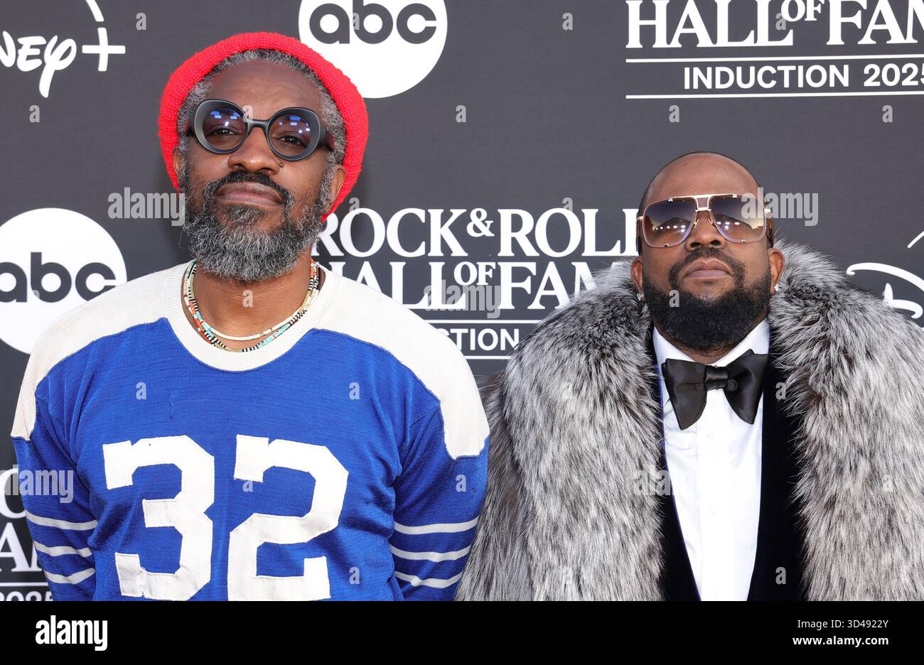 08 November 2025 - Los Angeles, California - Andr 3000, Big Boi. 2025 ...