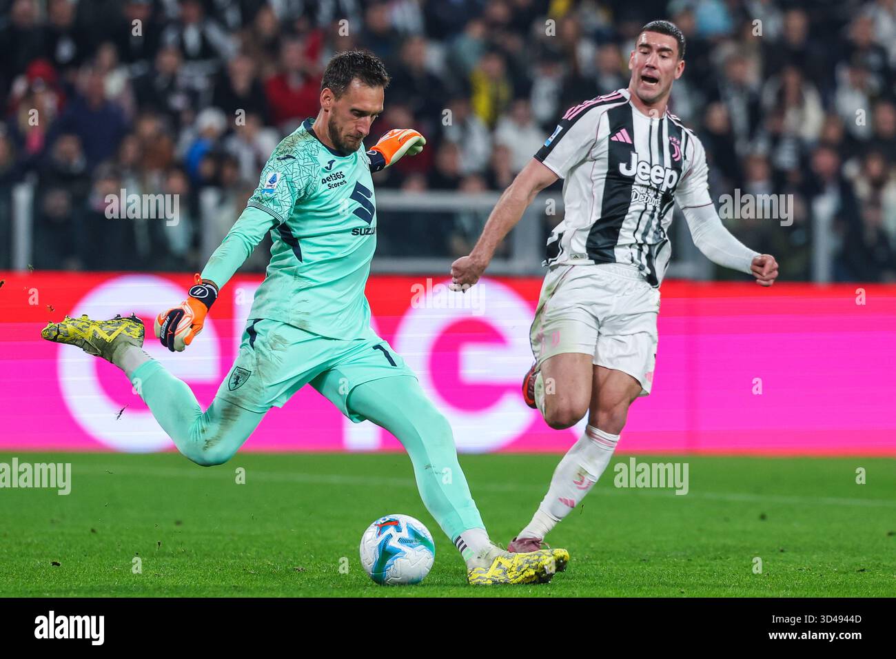 Alberto Andrea Paleari of Torino FC seen in action during Serie A 2025/ ...