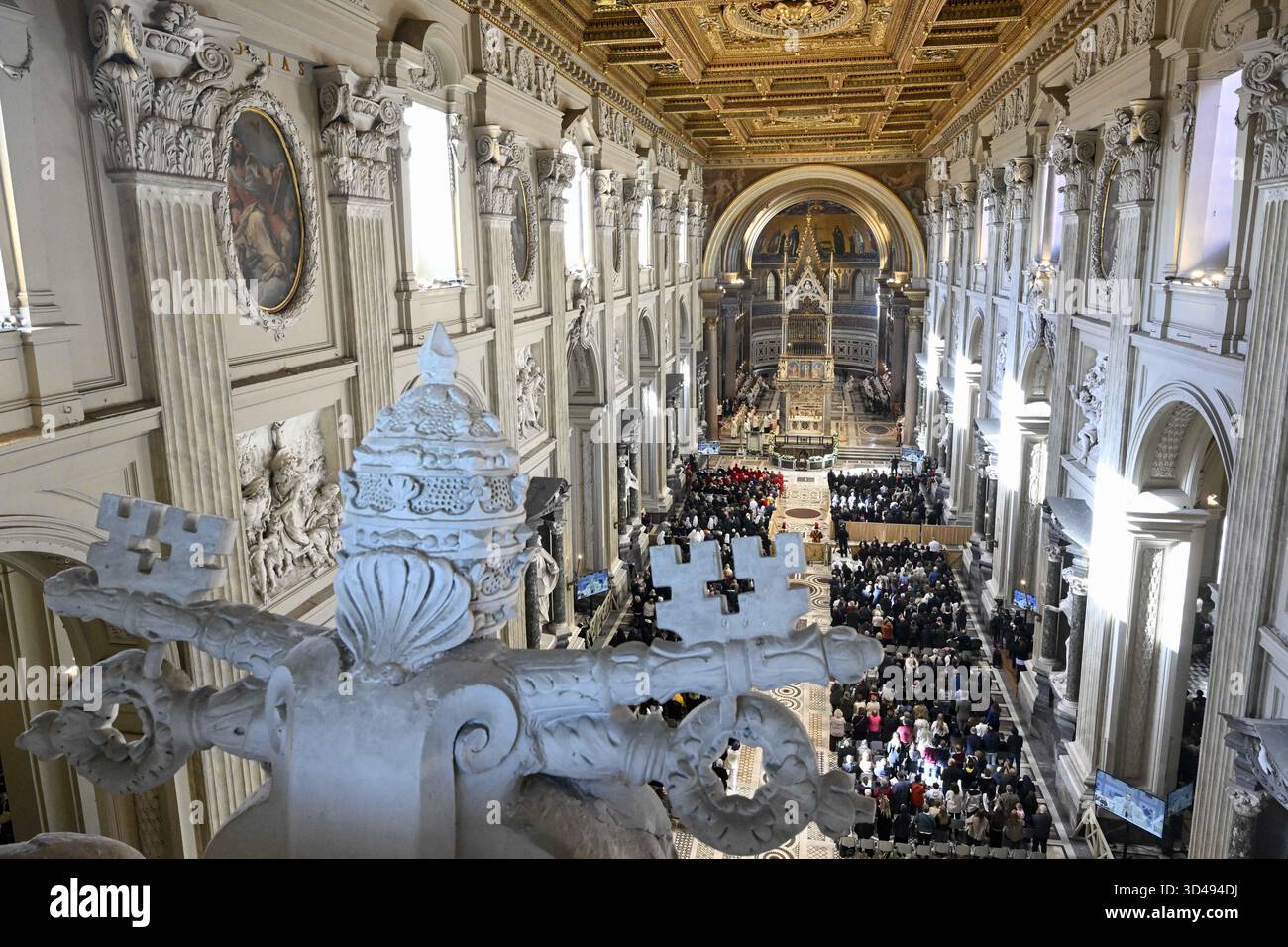Pope Leo XIV celebrates Holy Mass at Rome's Cathedral for the Feast of ...