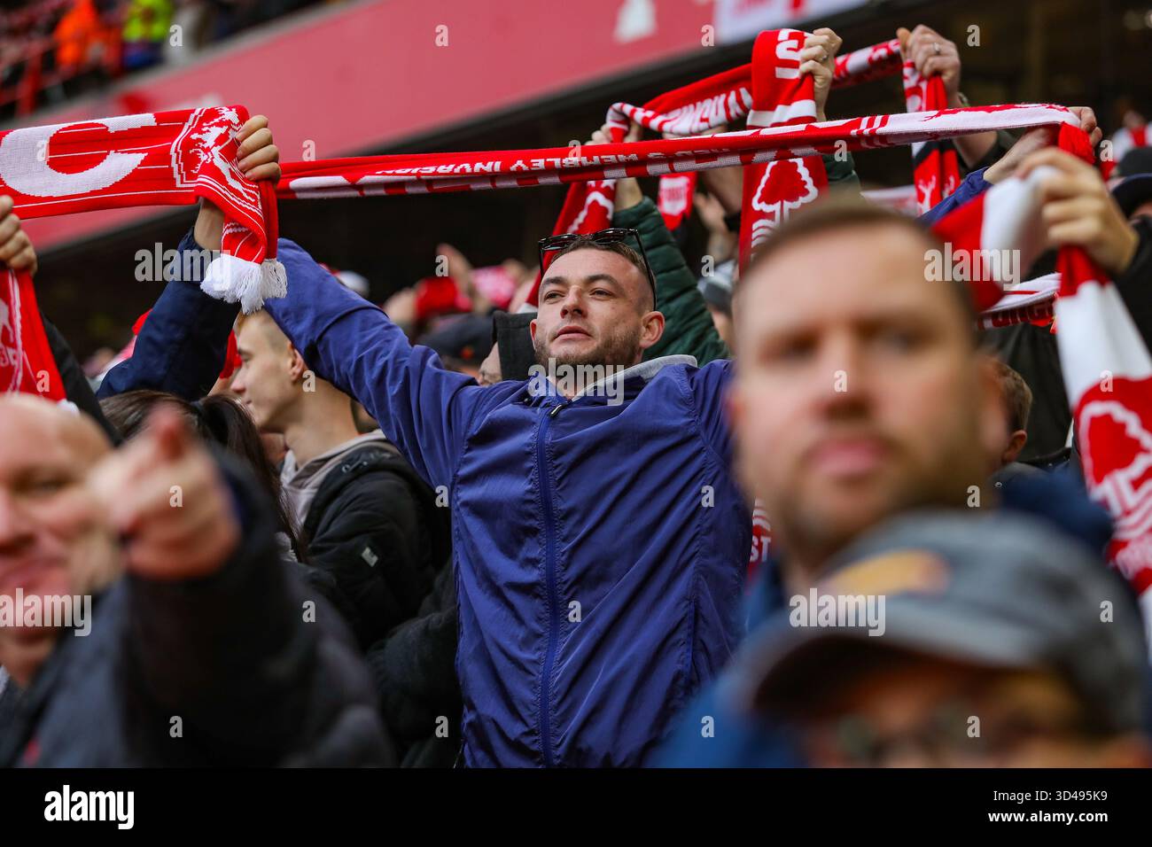 Nottingham Forest Fans during the Nottingham Forest v Leeds United ...