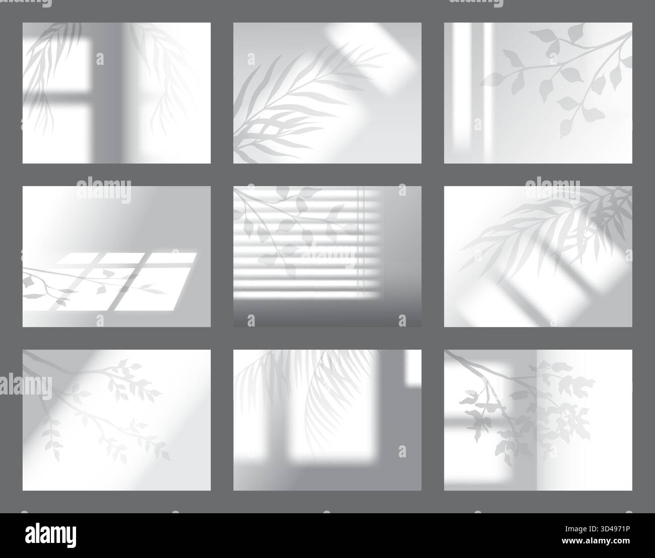 Shadow overlay effect blurred Stock Vector Images - Alamy