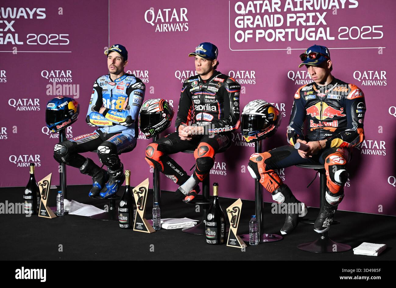 winners press conference after the race during Grande Premio de ...