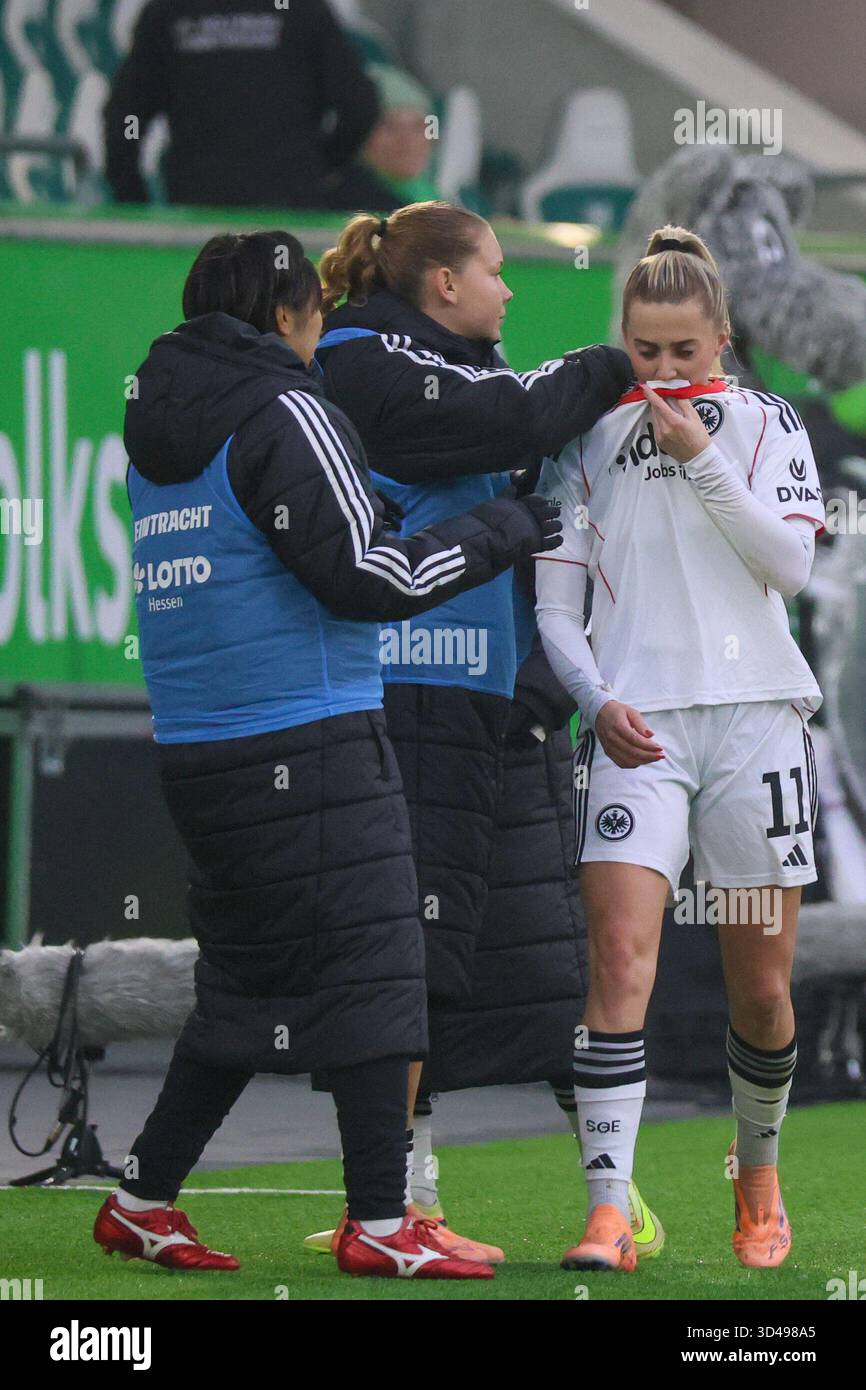 Wolfsburg, Deutschland 08. November 2025: 1. BL - Frauen - 2025 / 2026 ...
