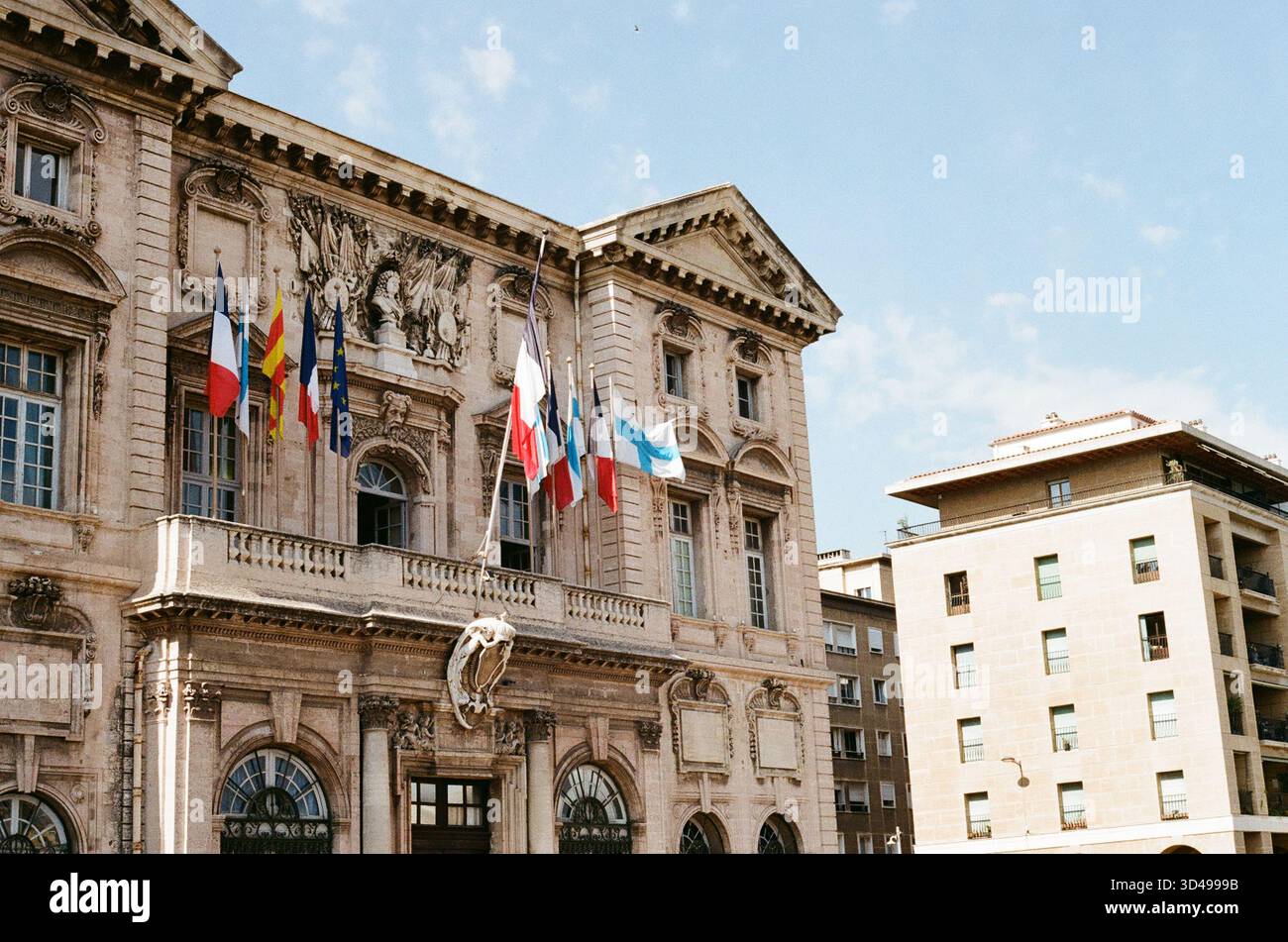 A nostalgic analog journey through Marseille, France, capturing the ...