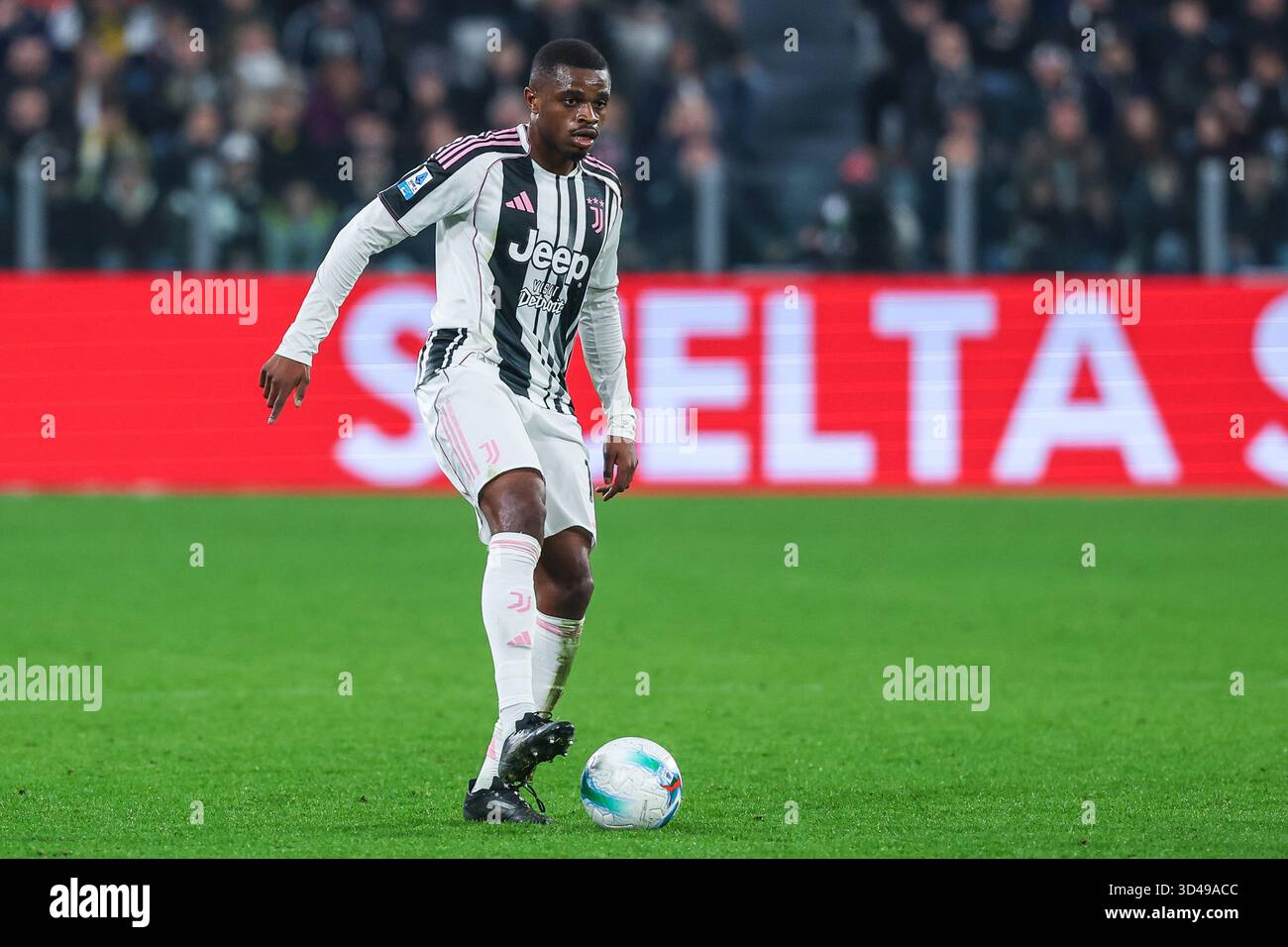 Pierre Kalulu of Juventus FC seen in action during Serie A 2025/26 ...