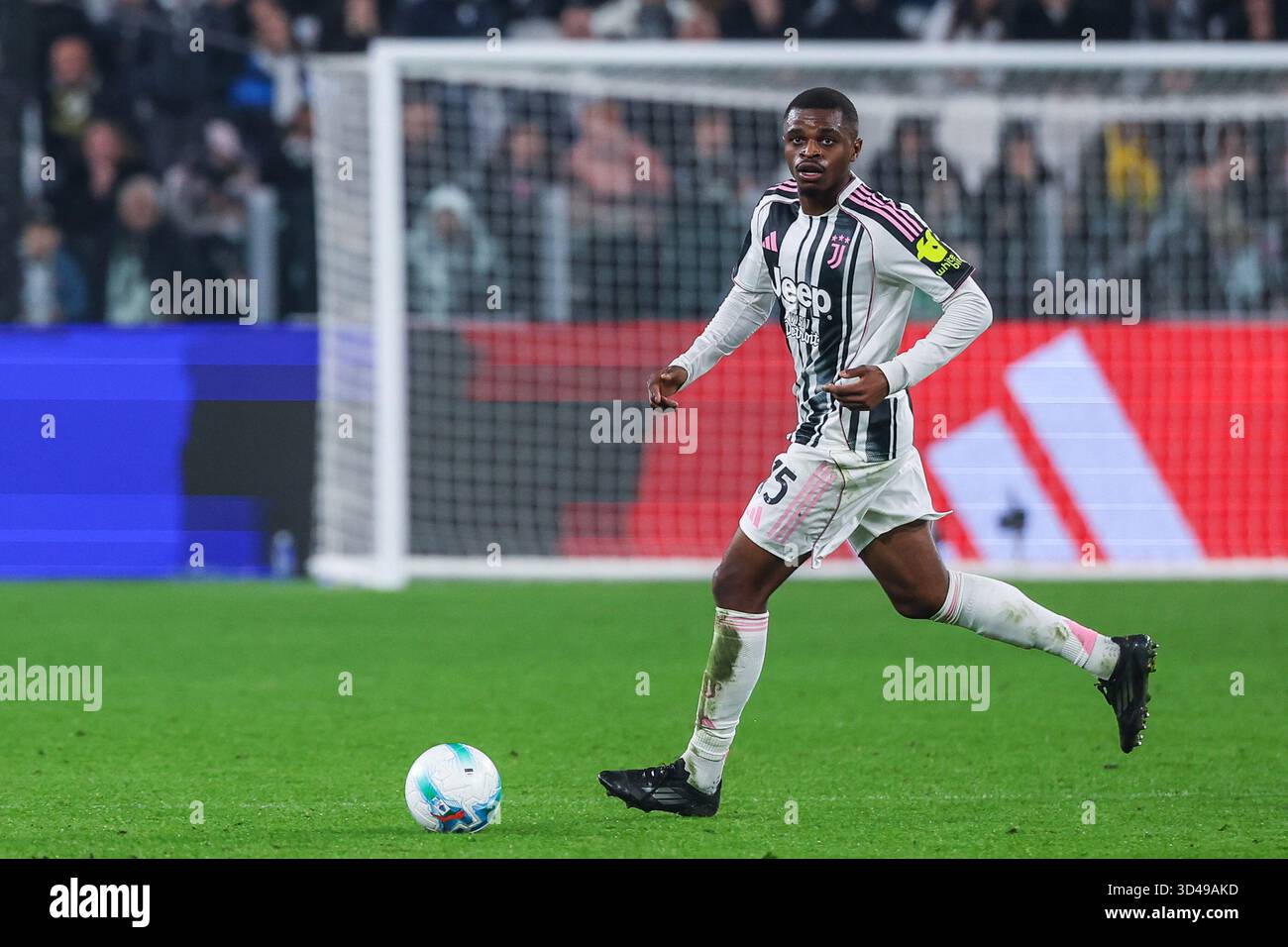 Pierre Kalulu of Juventus FC seen in action during Serie A 2025/26 ...
