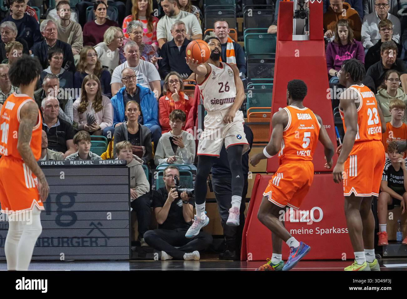 11/09/2025, RASTA Dome, Vechta, GER, EasyCredit BBL RASTA Vechta vs FC ...