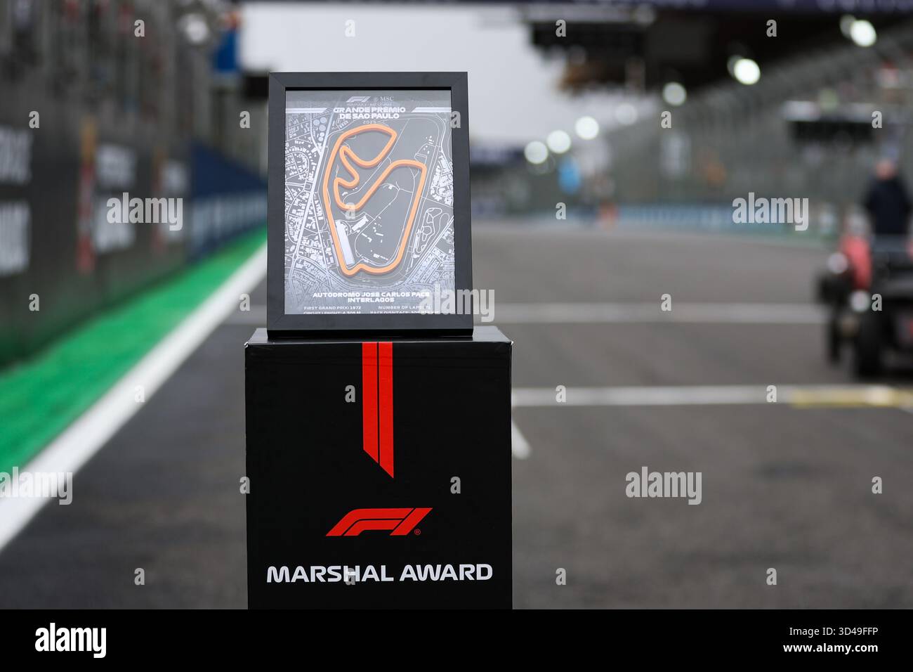Marshall award during the 2025 Formula 1 Grande Premio de Sao Paulo ...