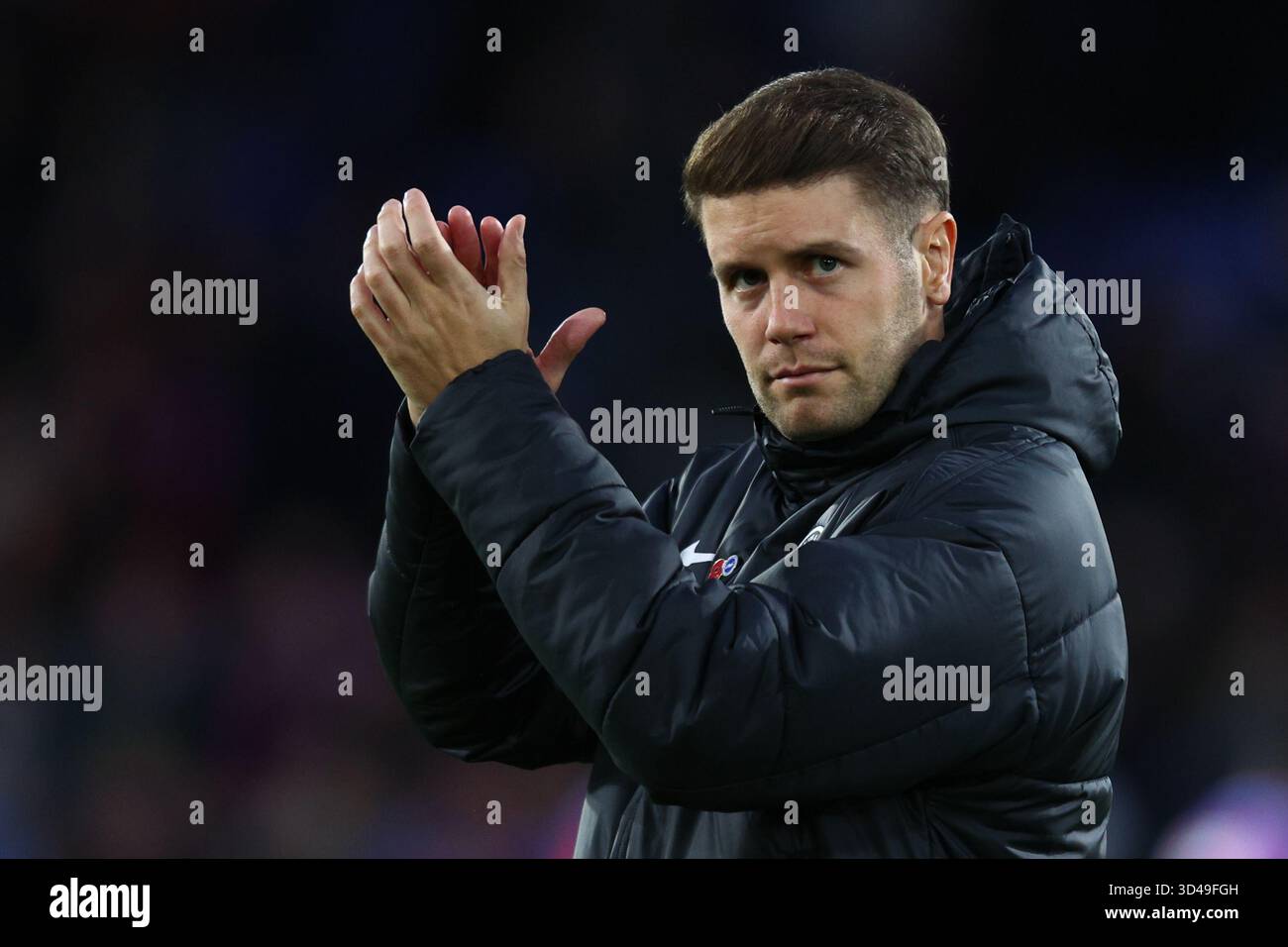 LONDON, UK - 9th Nov 2025: Brighton & Hove Albion Head Coach Fabian ...