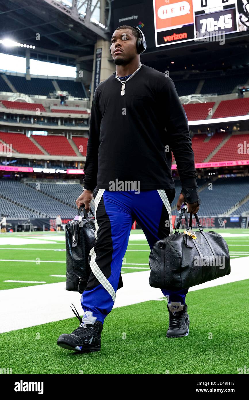Jacksonville Jaguars defensive end Travon Walker arrives prior to an ...