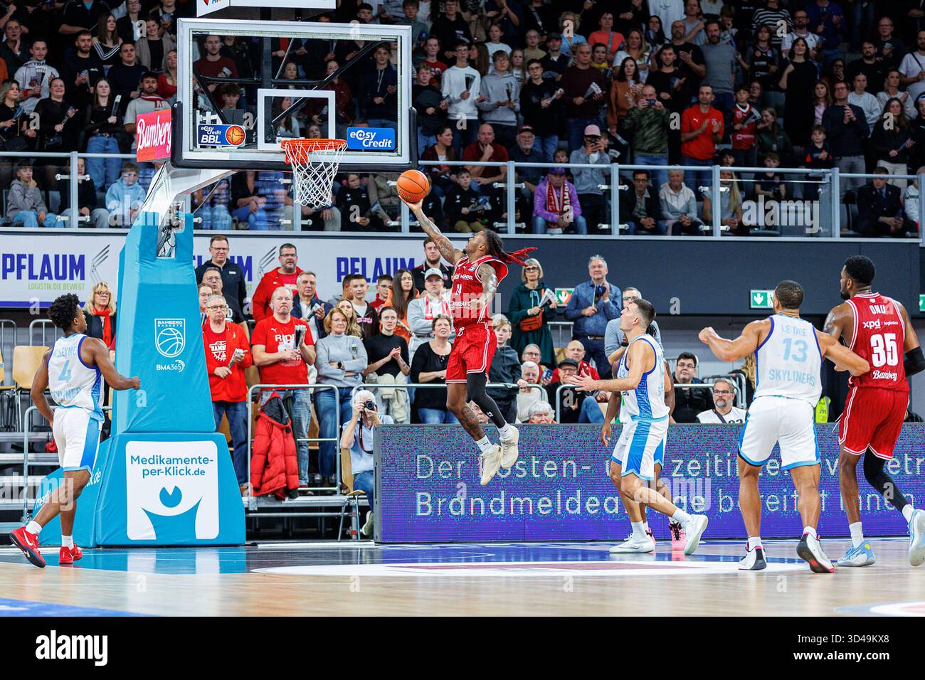 Cobe Williams (BMA365 Bamberg Baskets, #24), BMA365 Bamberg Baskets vs ...