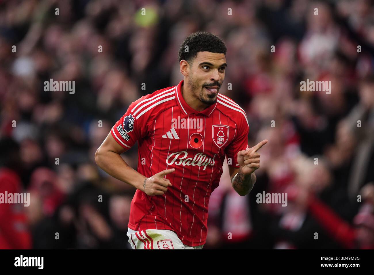 Nottingham Forest's Morgan Gibbs-White celebrates scoring their side's ...