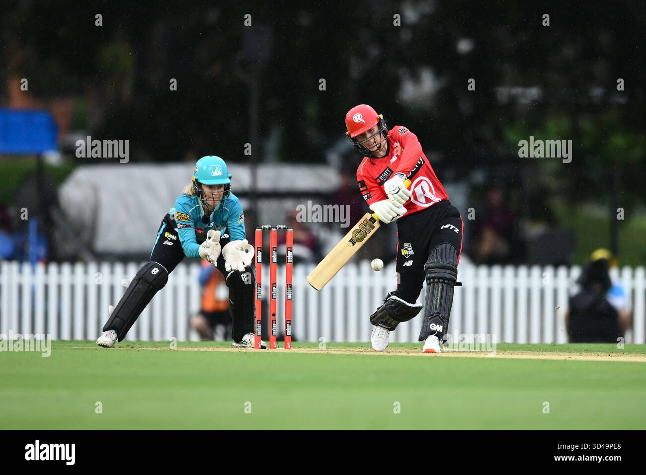 Melbourne Renegades Captain Georgia Wareham in action during the WBBL ...