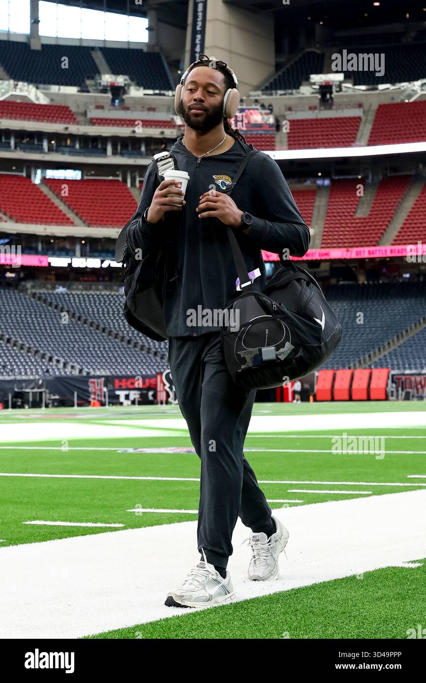 Jacksonville Jaguars wide receiver Jakobi Meyers arrives prior to an ...