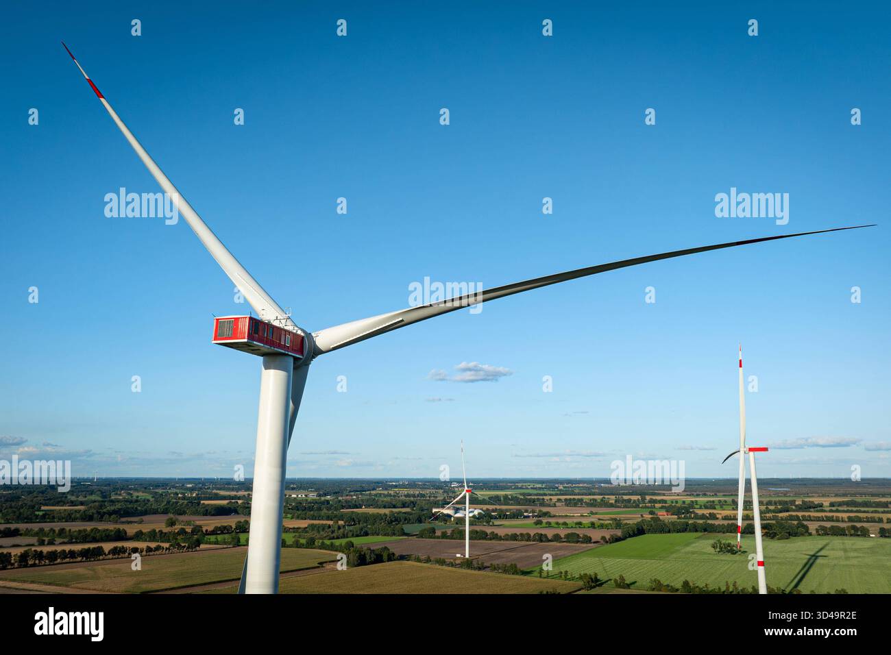 Windkraft - Repowering, Aufstellen und Montage der neuen ...