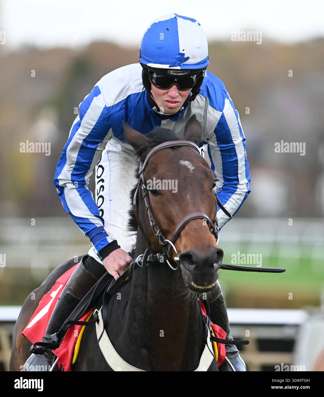 Sandown, UK. 9 November, 2025. Jay Tidball onboard Aurigny Mill during ...