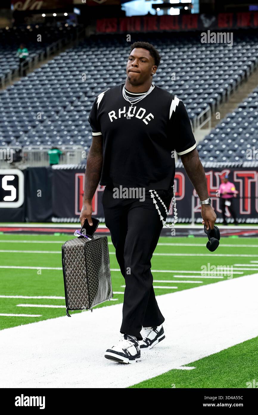 Jacksonville Jaguars defensive tackle Maason Smith arrives prior to an ...