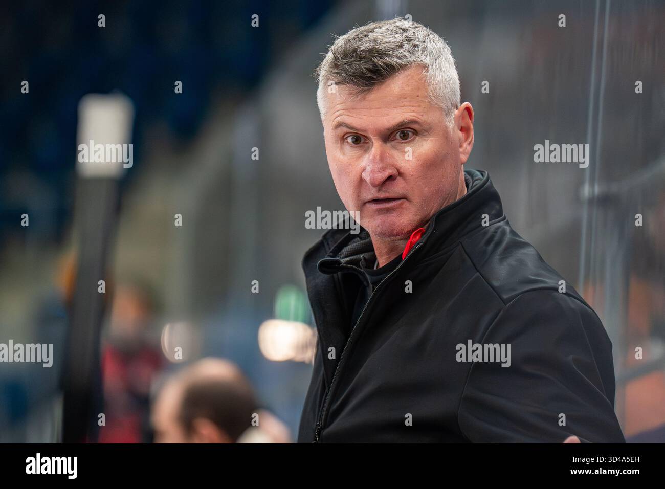 Basel, Switzerland, November 09 2025: Robin Farkas in action during the ...