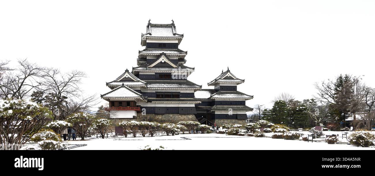 Famous Matsumoto castle originally known as Fukashi Castle National ...