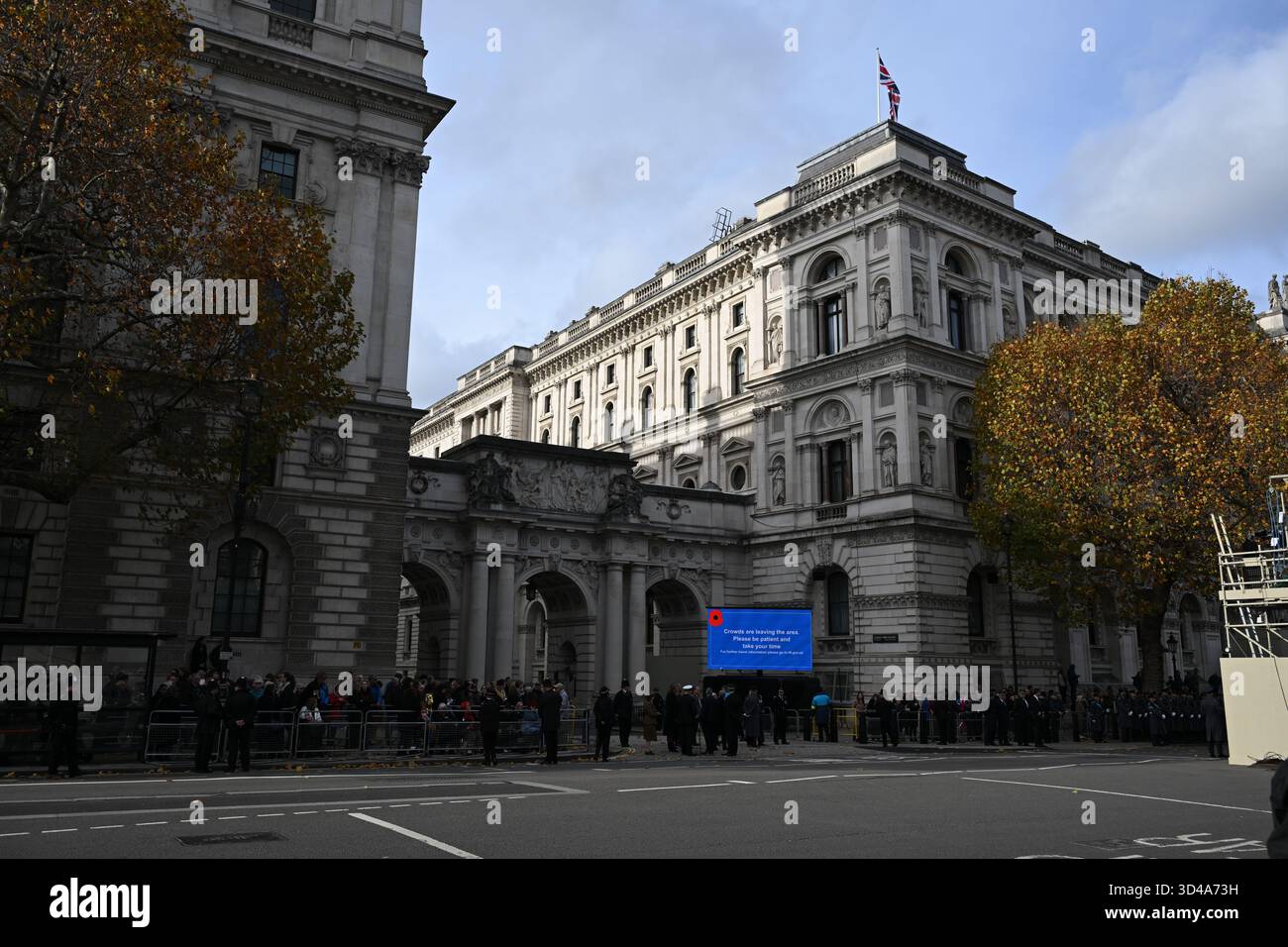 LONDON, UK. 9th Nov, 2025. The annual Remembrance Sunday parade takes ...