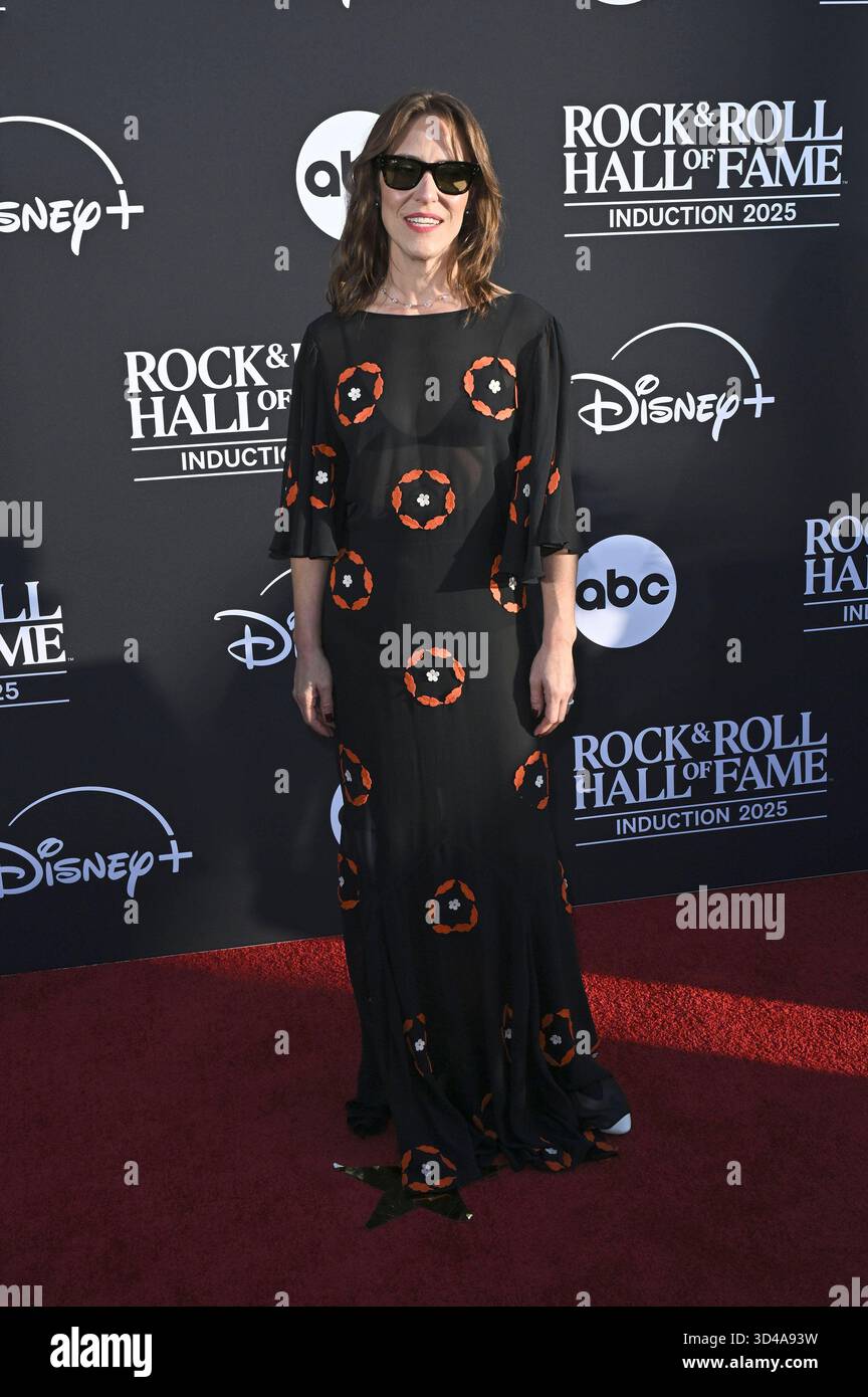 Feist bei der 40. Rock & Roll Hall of Fame Induction Ceremony 2025 im ...