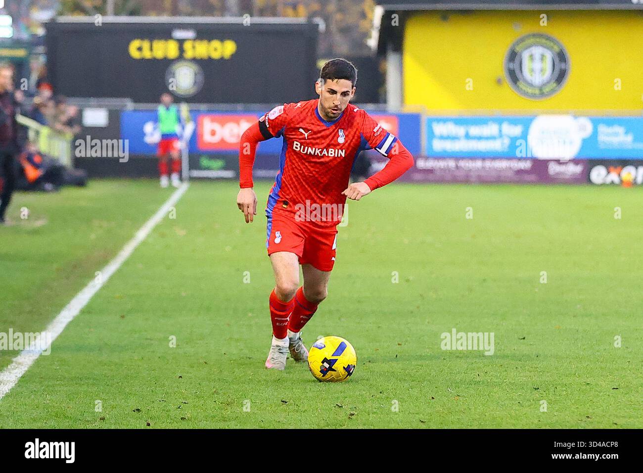 The Exercise Stadium, Harrogate, England - 8th November 2025 Tom Pett ...