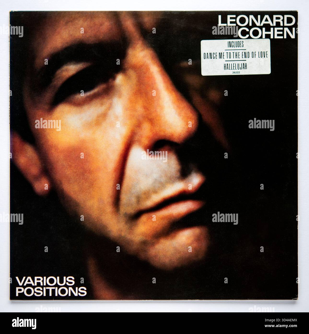LP cover of Various Positions, the seventh studio album by Leonard ...