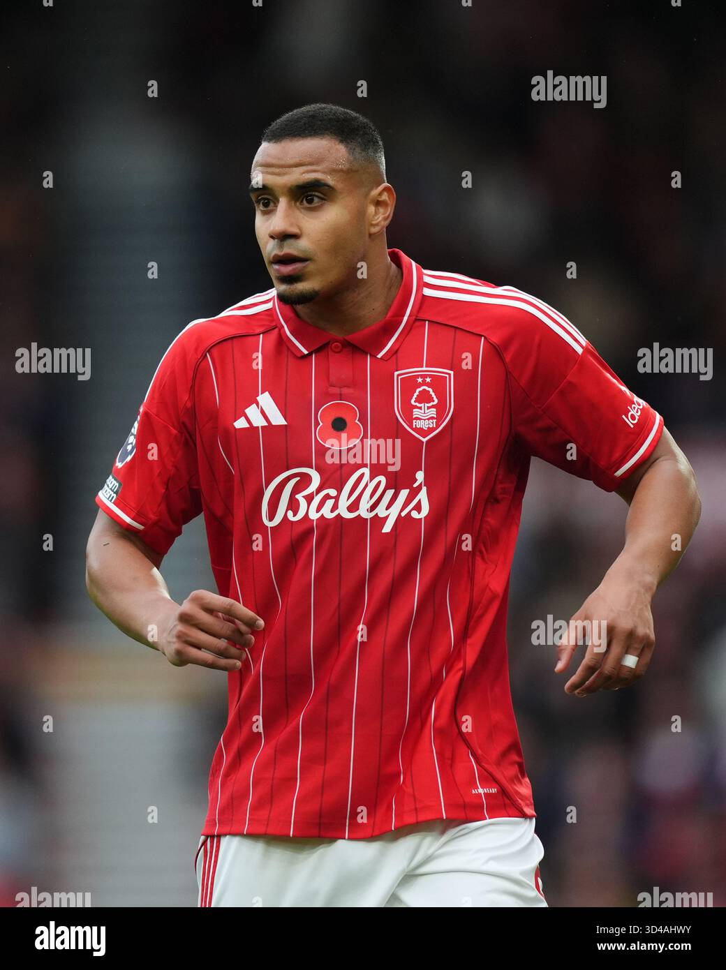 Nottingham Forest's Murillo in action during the Premier League match ...