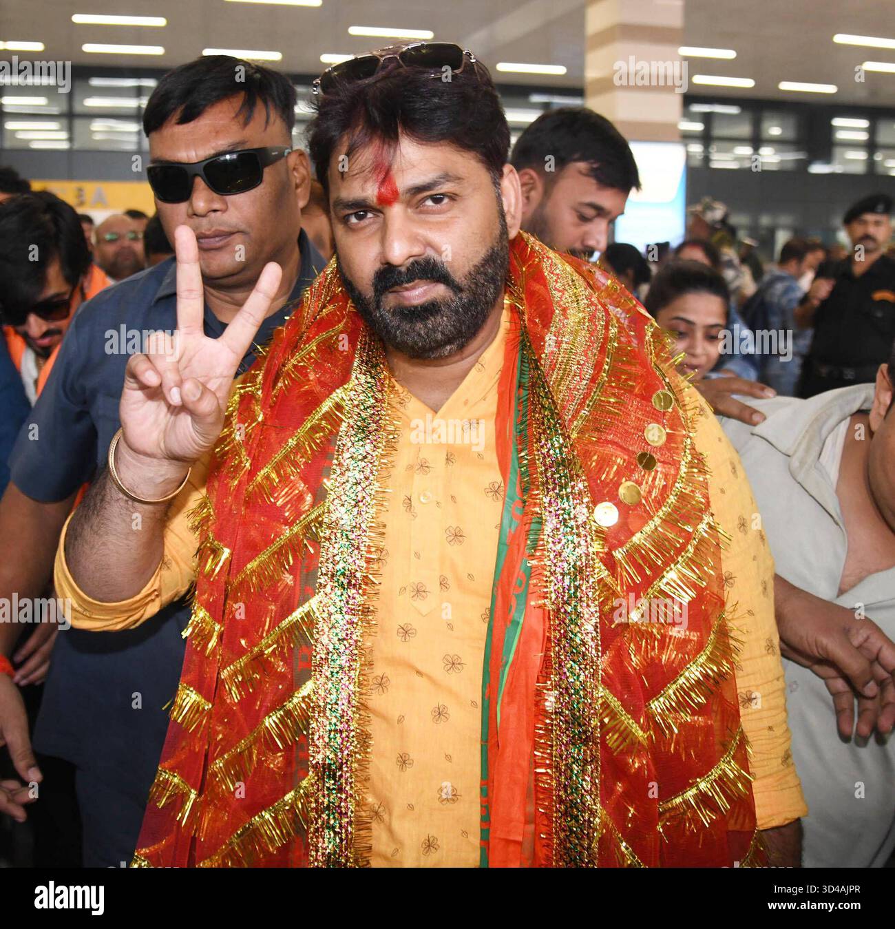 PATNA, INDIA - NOVEMBER 9: BJP leader and Bhojpuri superstar Pawan ...