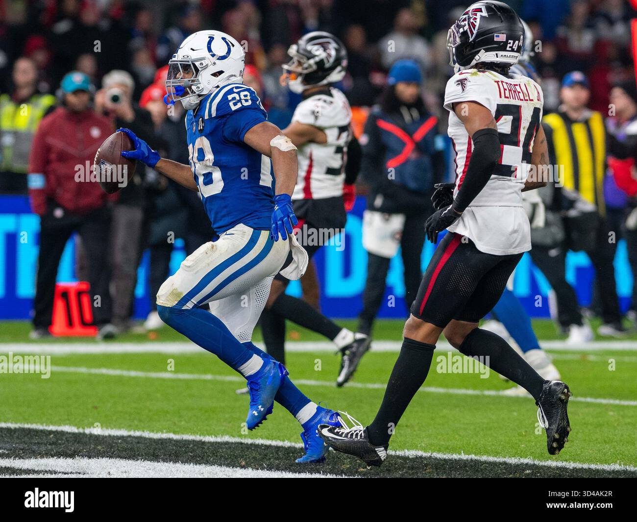 Jonathan Taylor (Indianapolis Colts #28), Touchdown, Indianapolis Colts ...