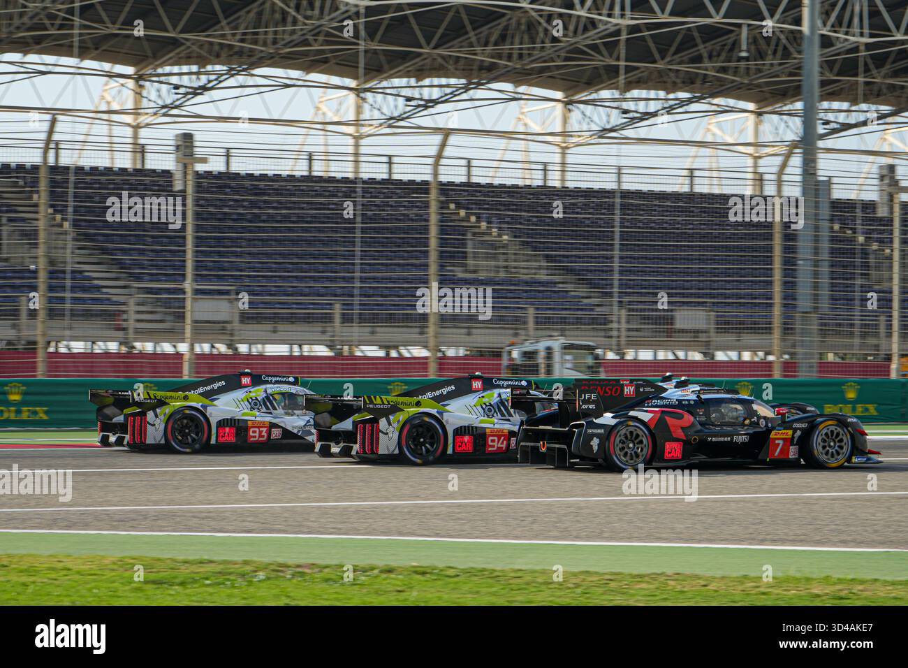 Sakhir, Bahrain, Bahrain. 9th Nov, 2025. Start of the race during the ...