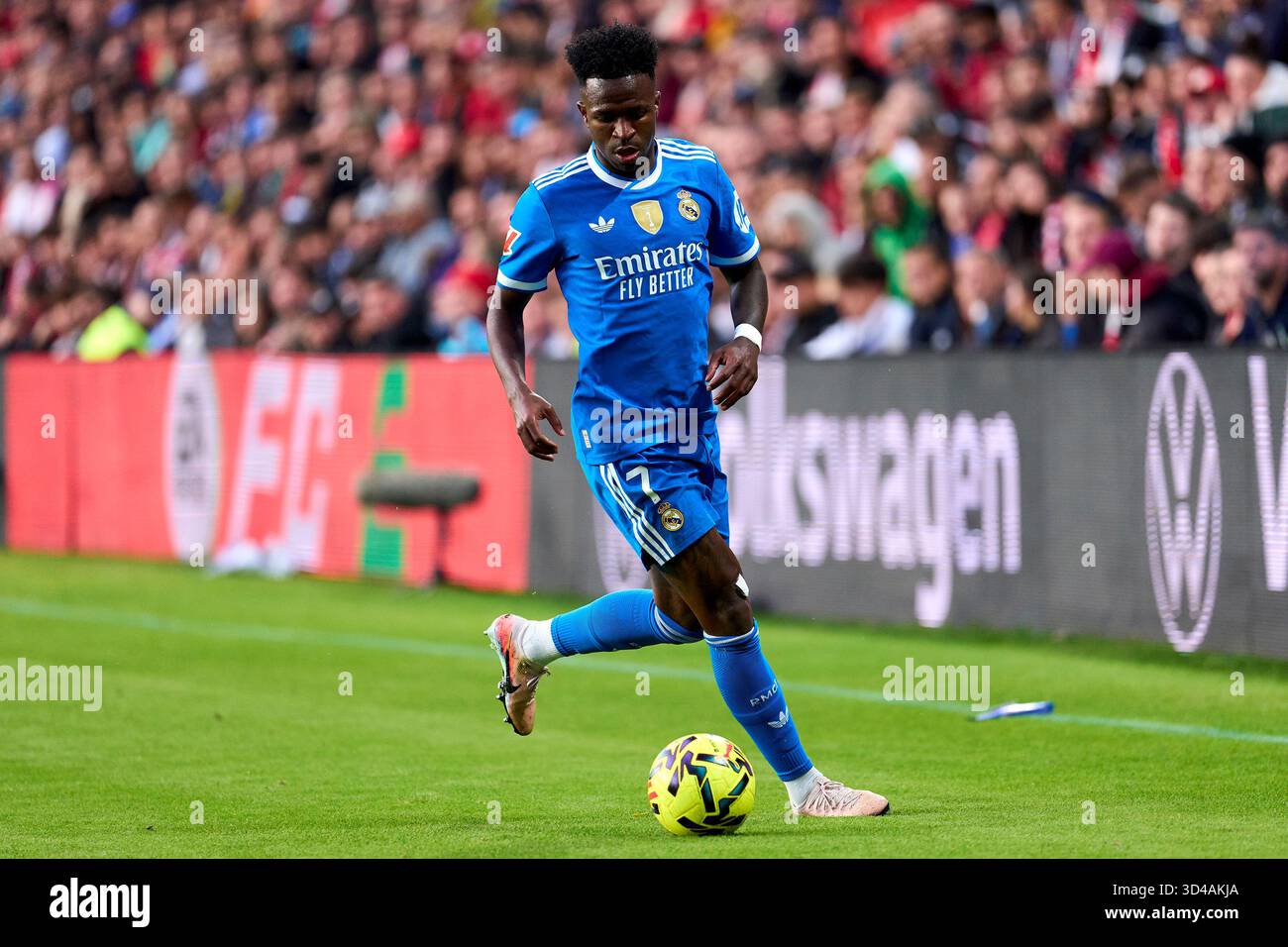 Madrid, Spain. 09th Nov, 2025. Vinicius Junior of Real Madrid CF during the LALIGA EA SPORTS ...