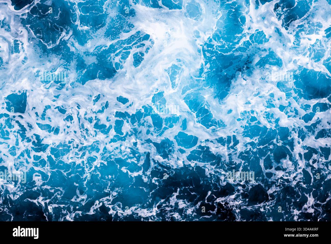 Top view white foamy Stock Vector Images - Alamy