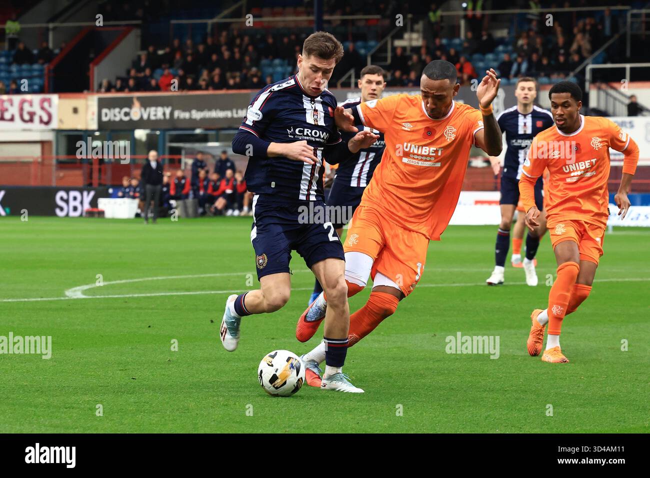 9th November 2025; Dens Park, Dundee, Scotland: Scottish Premiership Football, Dundee versus ...