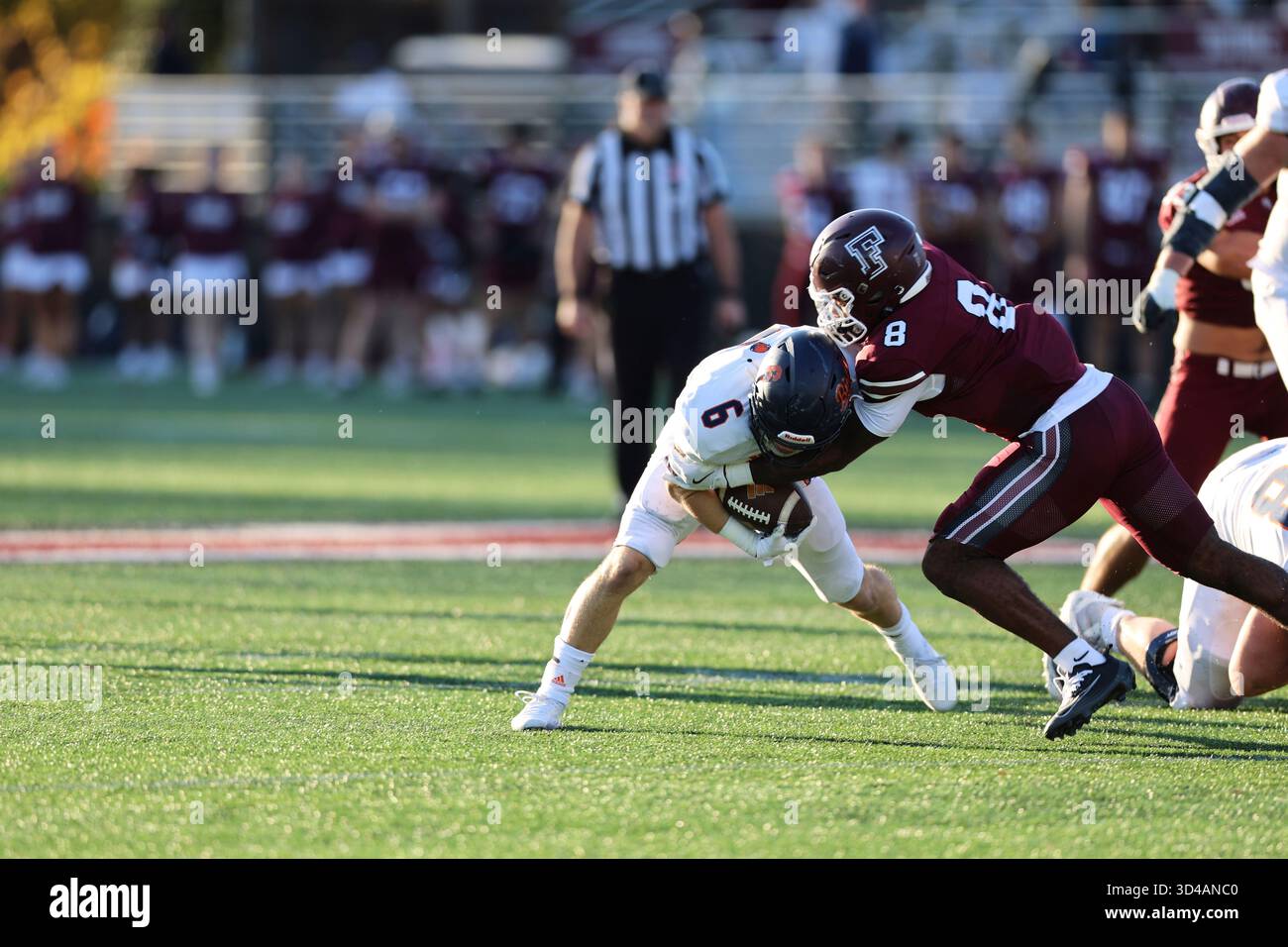 Bucknell running back Ty Stauffer (6) in action during an NCAA football ...