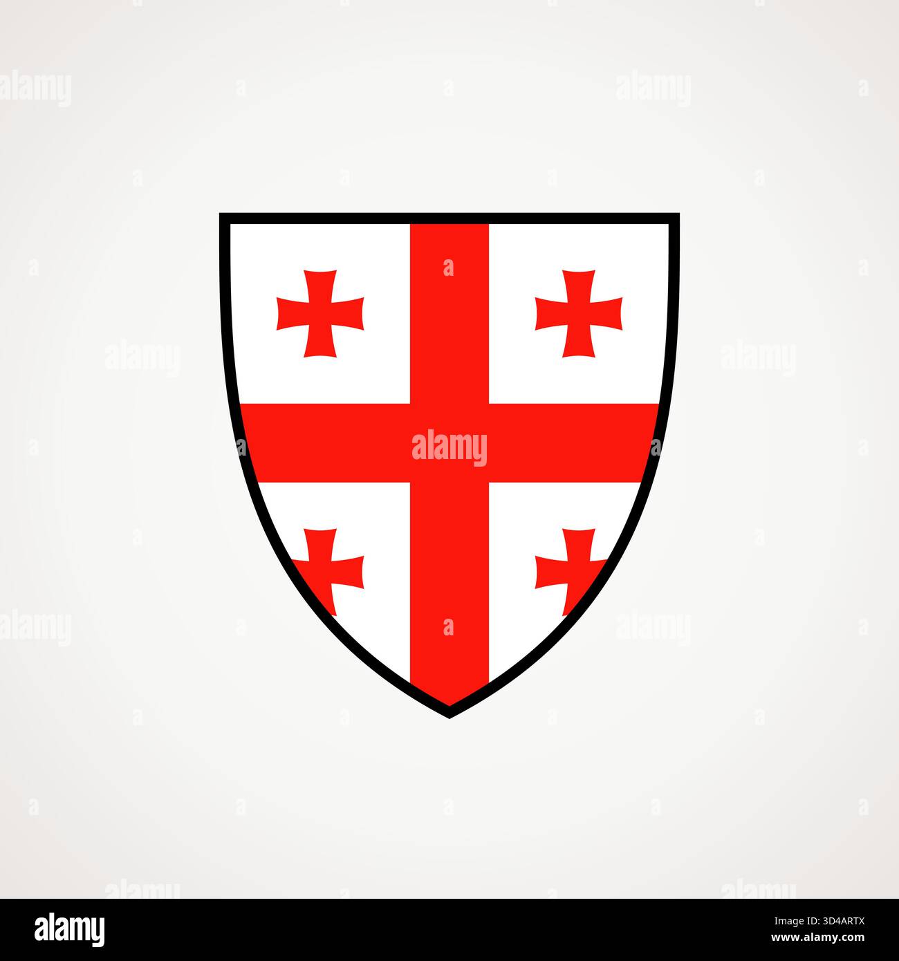 Coat of arms georgia Stock Vector Images - Alamy