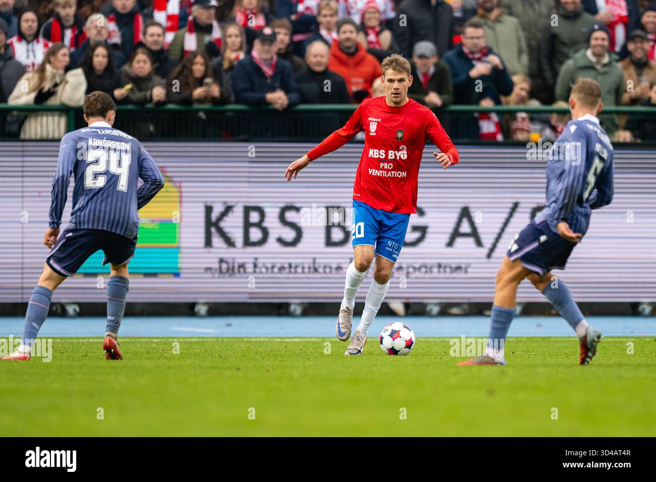 Hvidovre, Denmark. 09th, November 2025. Sebastian Koch (20) of Hvidovre ...
