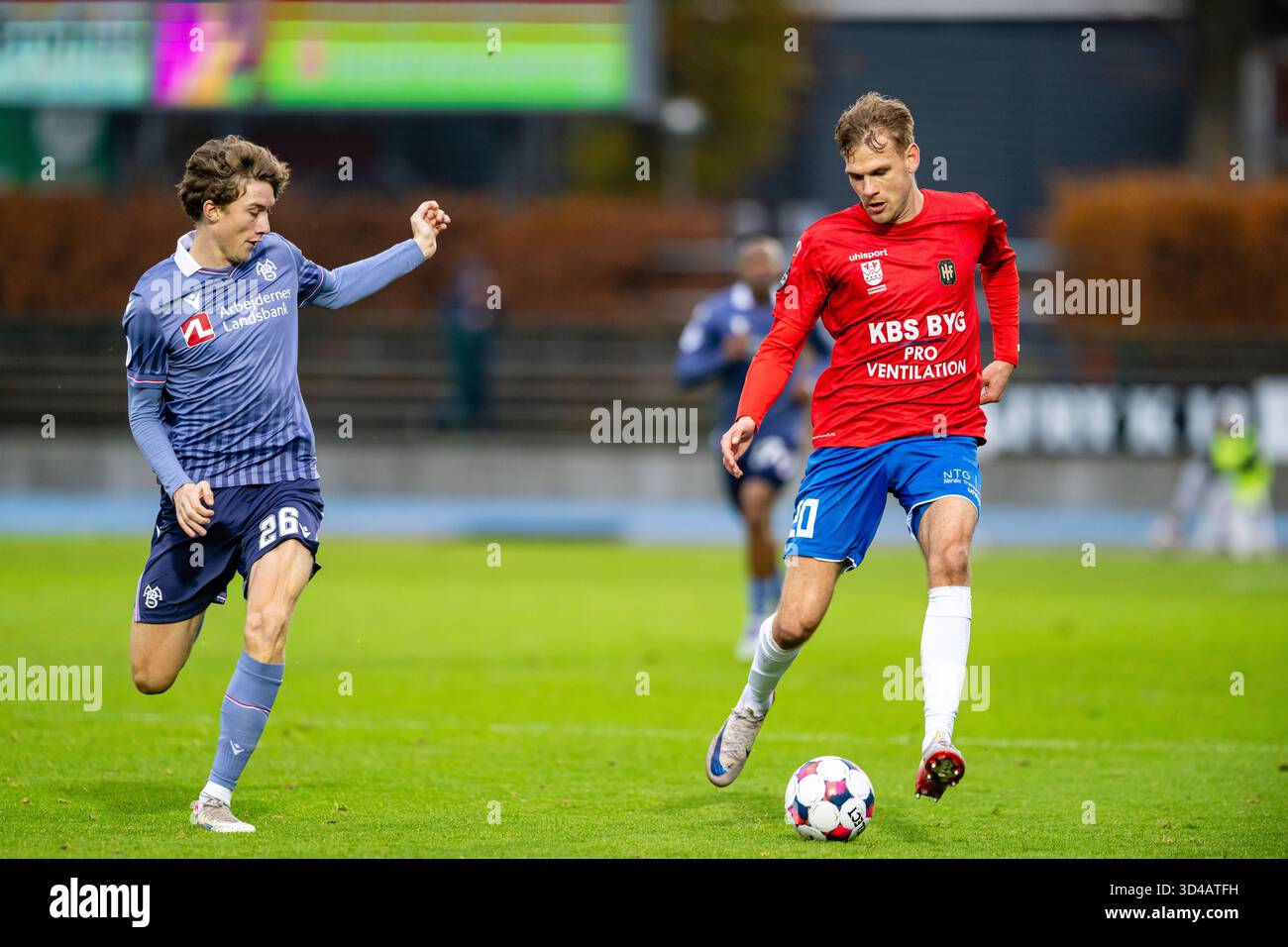 Hvidovre, Denmark. 09th, November 2025. Sebastian Koch (20) of Hvidovre ...