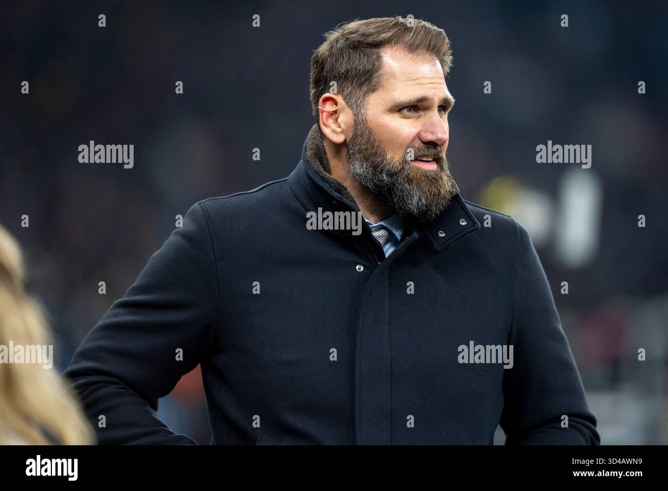 Former NFL Player Sebastian Vollmer during the NFL International game ...