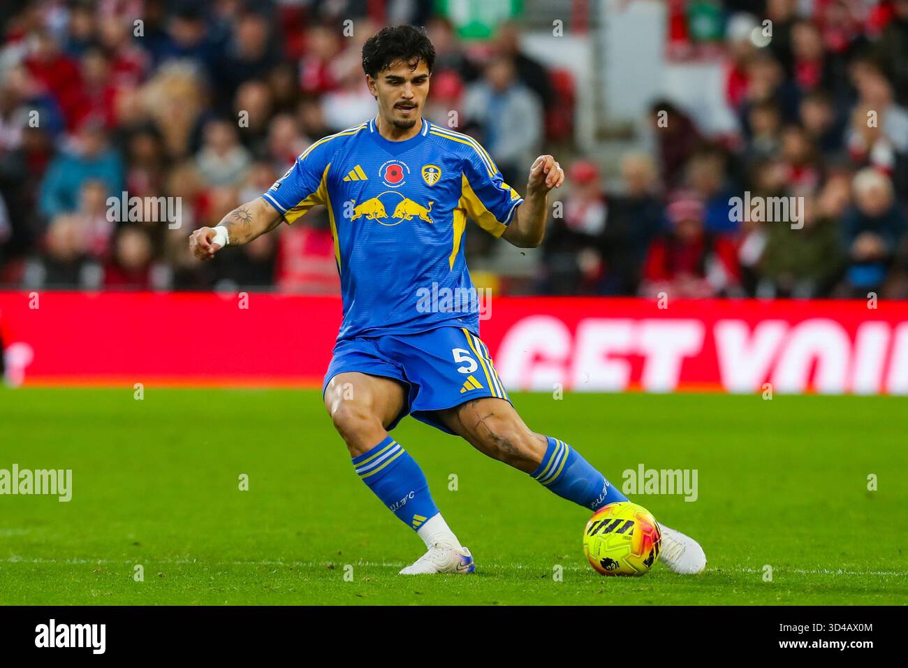 Pascal Struijk Of Leeds United during the Nottingham Forest v Leeds ...
