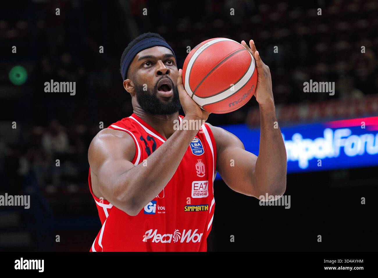 Josh Nebo (EA7 Emporio Armani Olimpia Milano) during EA7 Emporio Armani ...