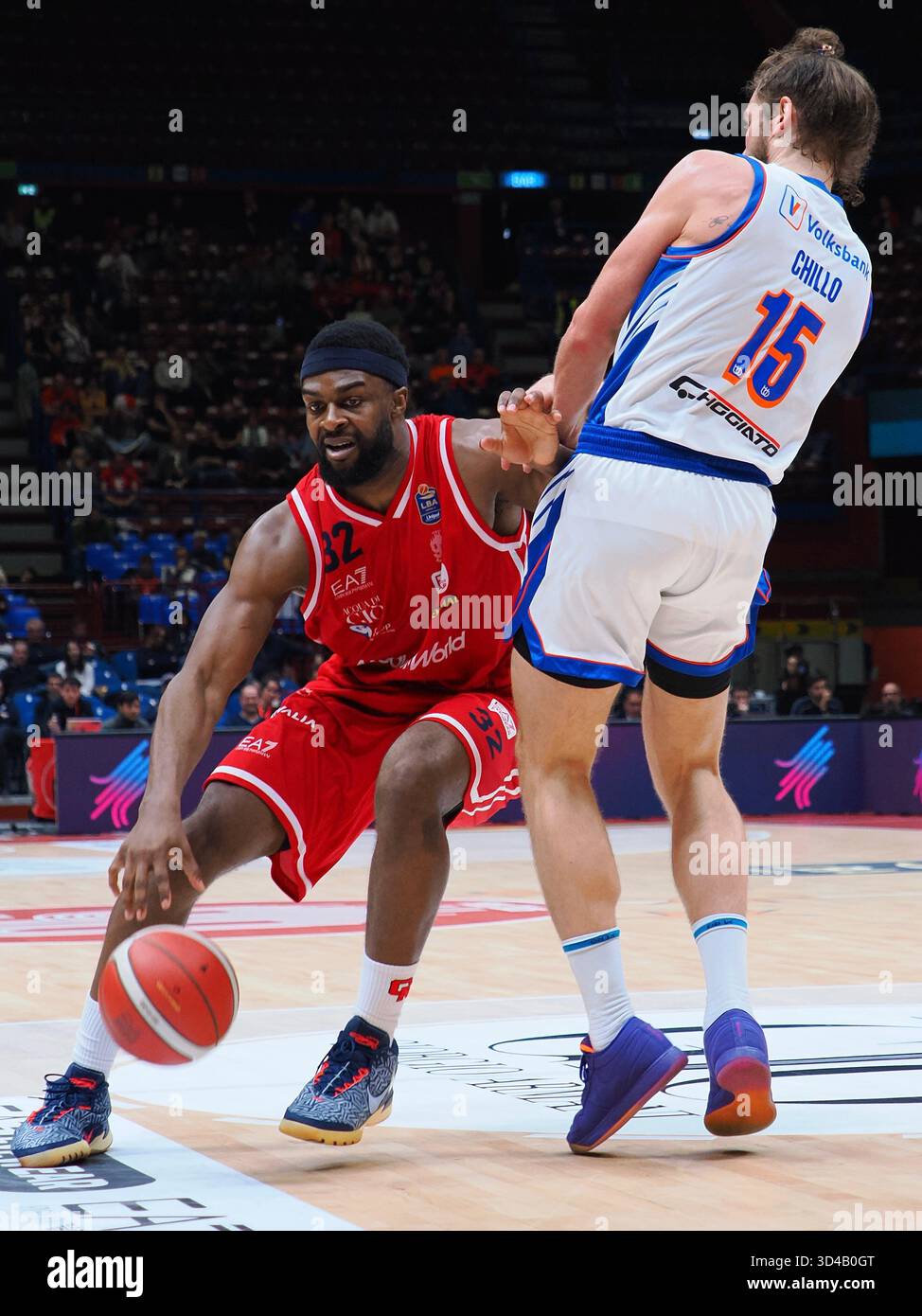 Josh Nebo (EA7 Emporio Armani Olimpia Milano) during EA7 Emporio Armani ...