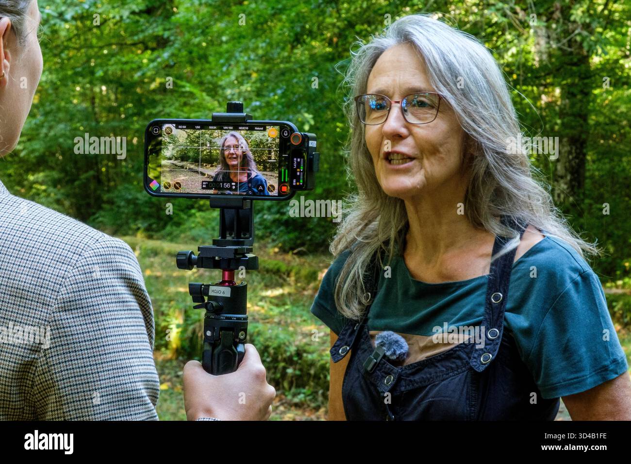 A local television journalist of Boukè in Wallonia works alone and ...