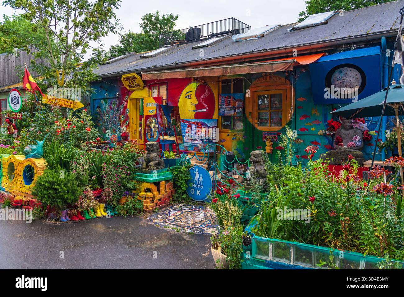 Christiania's art gallery building captivates with its vibrant ...