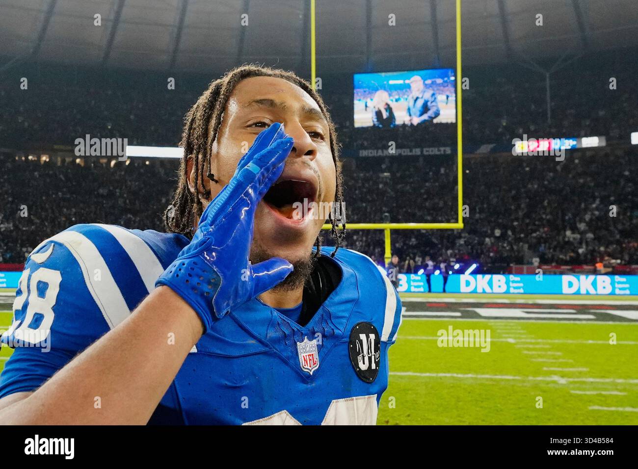 Indianapolis Colts running back Jonathan Taylor (28) celebrates after ...