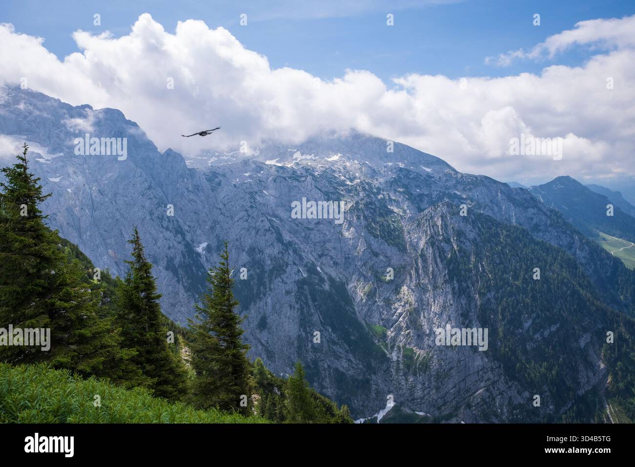 Breathtaking view of the Bavarian Alps from the Eagle's Nest ...